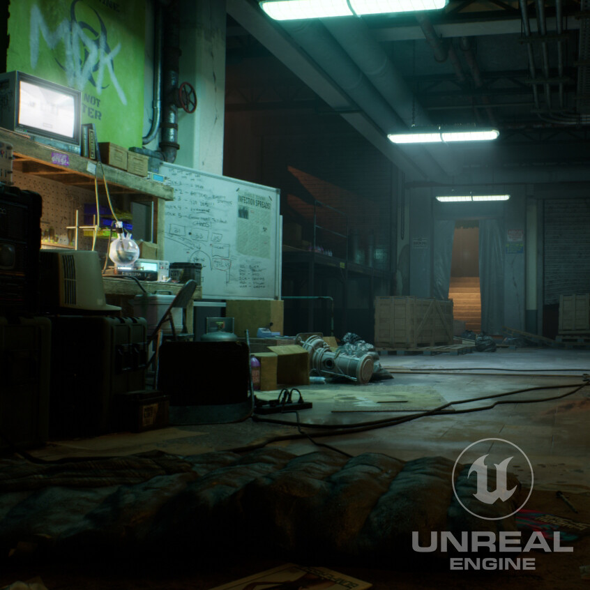 ArtStation - The Safe House | UE Relight with Lumen