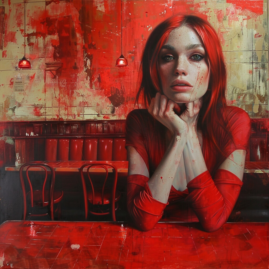 ArtStation - The Red Lady