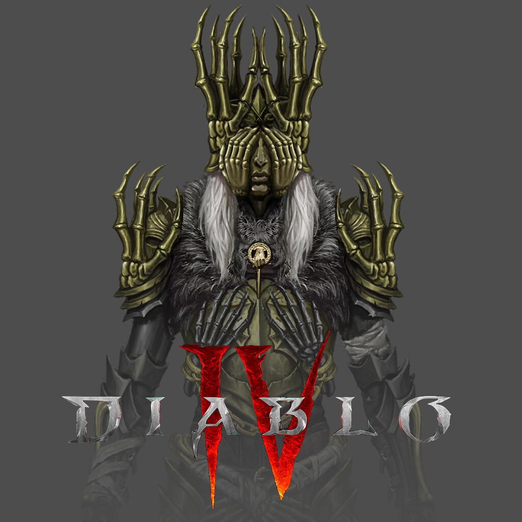 ArtStation - Diablo IV-Necromancer set: The Hand of the King