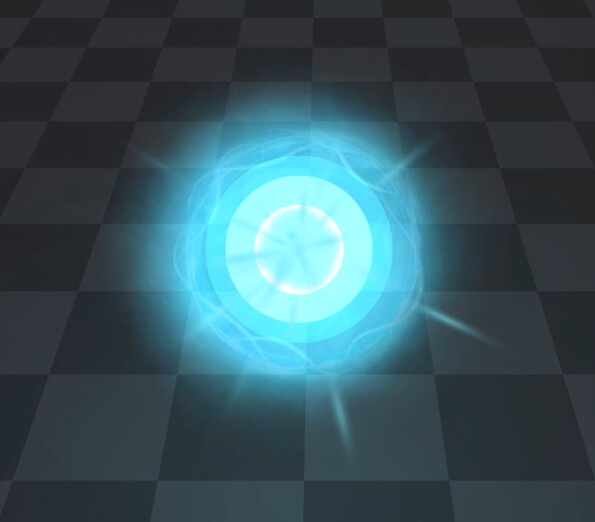 ArtStation - Glowing Ball - Realtime VFX in Unity