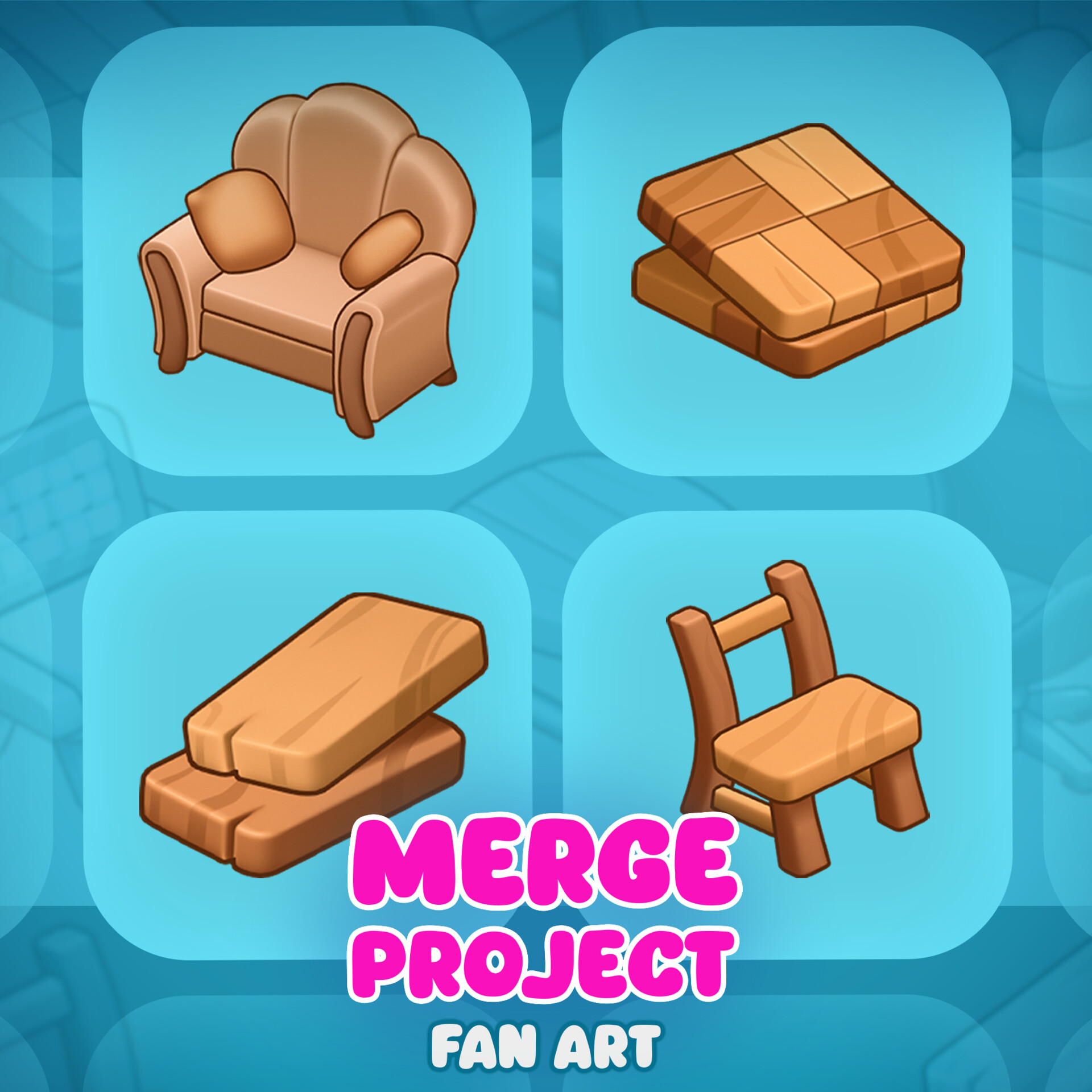 ArtStation - Merge Game Props