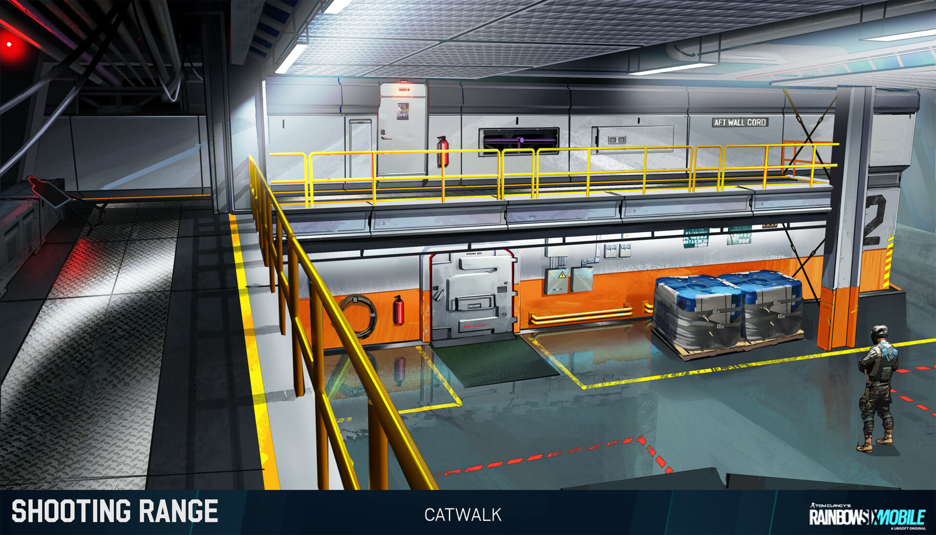 ArtStation - R6 Mobile. Shooting Range