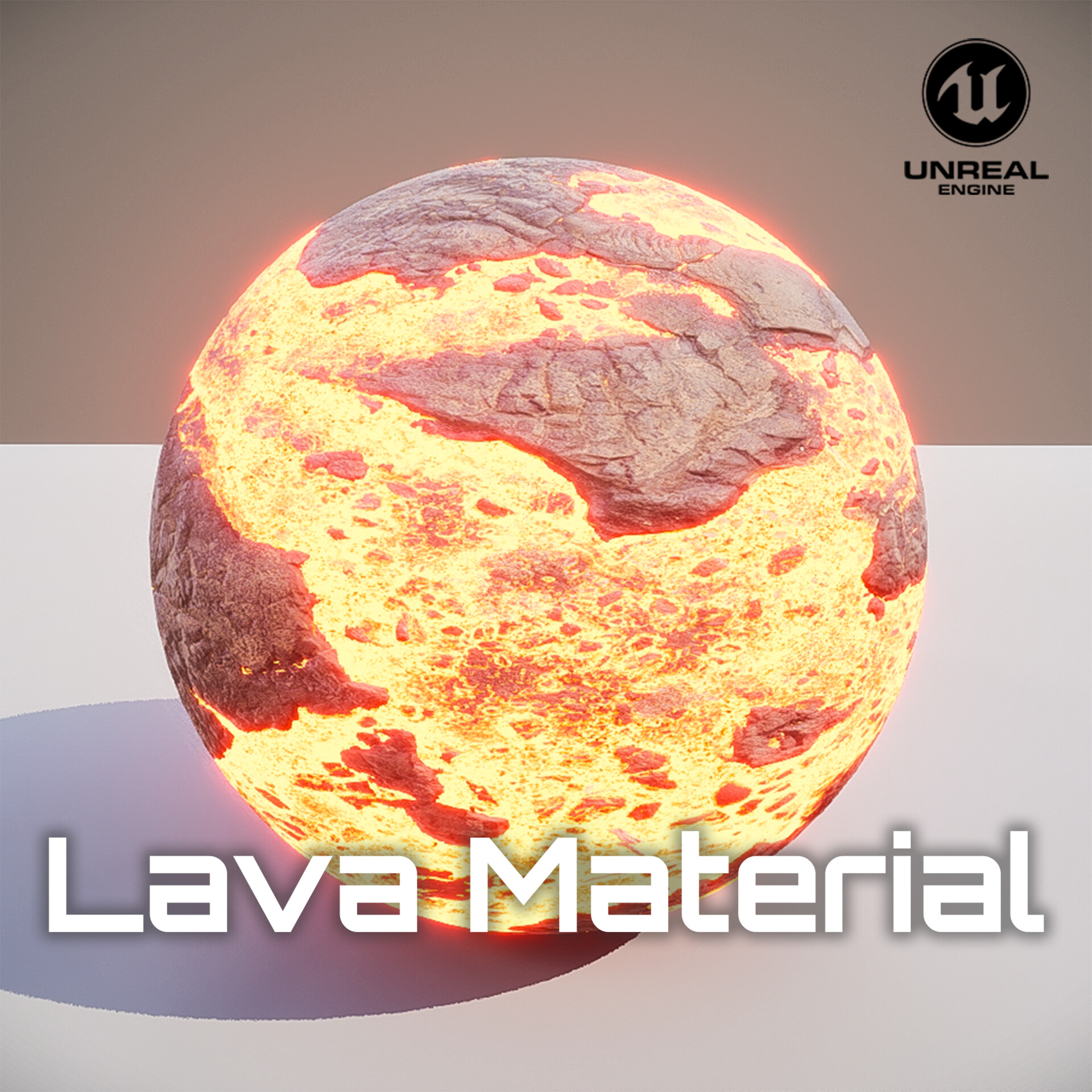 ArtStation - Lava Material UE5