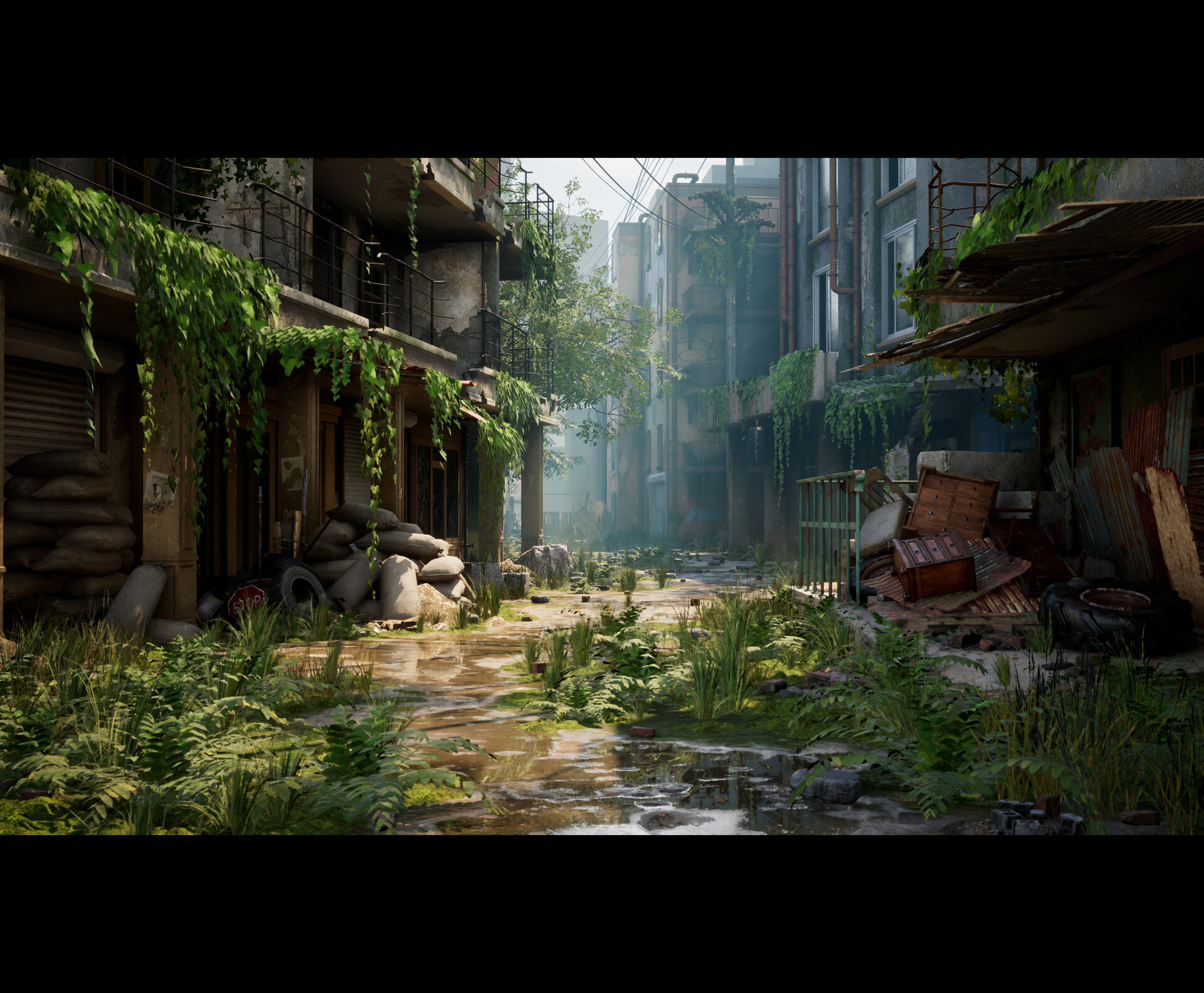 ArtStation - Green Ruins