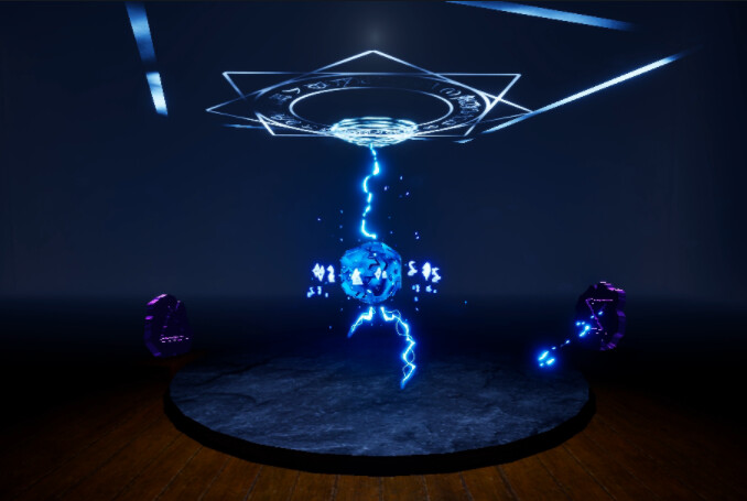 ArtStation - Magic sphere explosion real time VFX