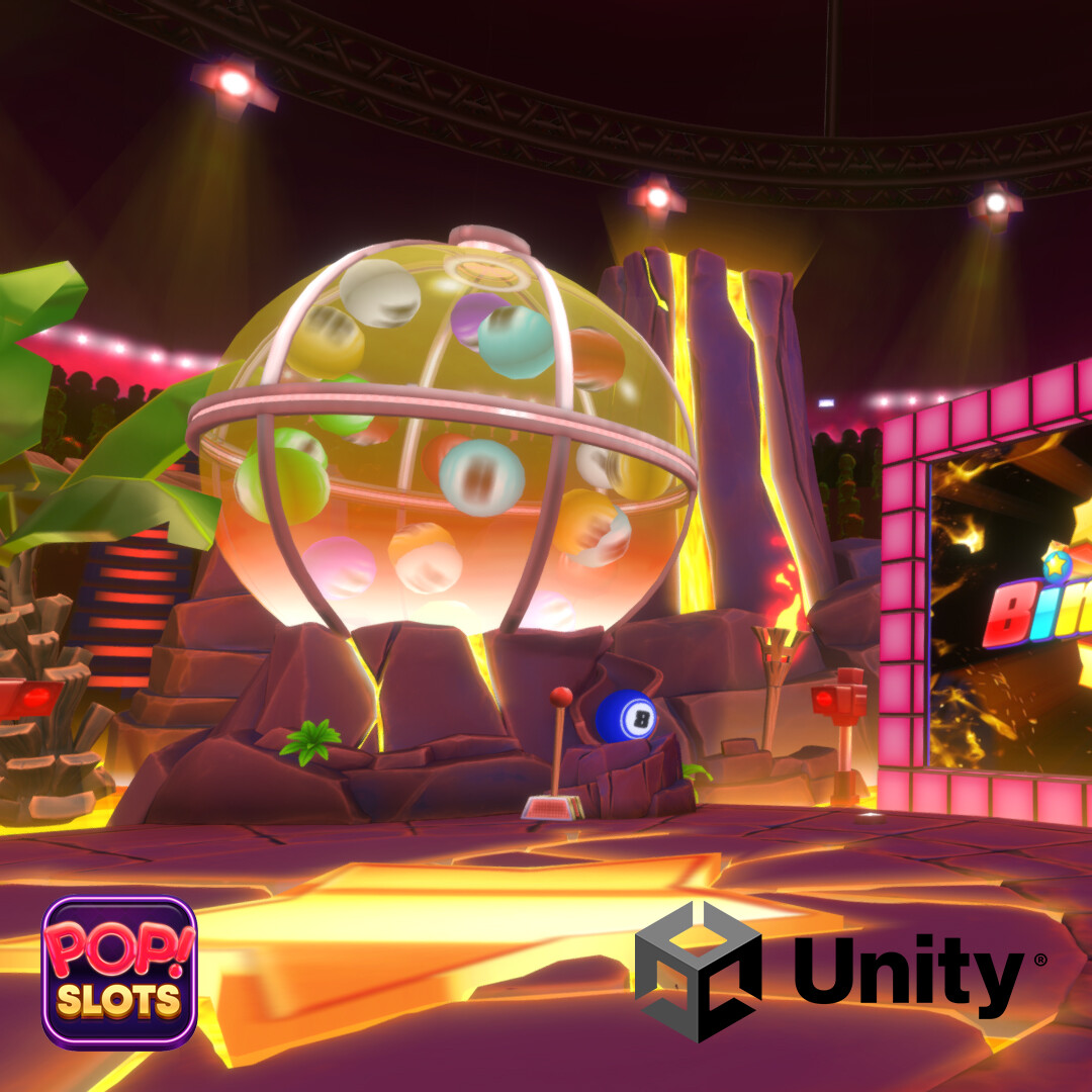 ArtStation - POP!Slots - Bingo Blast Show Environment