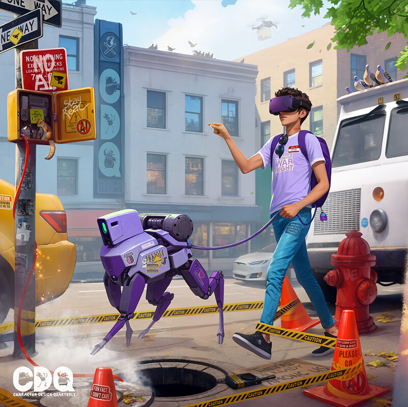 ArtStation - Pet Walker