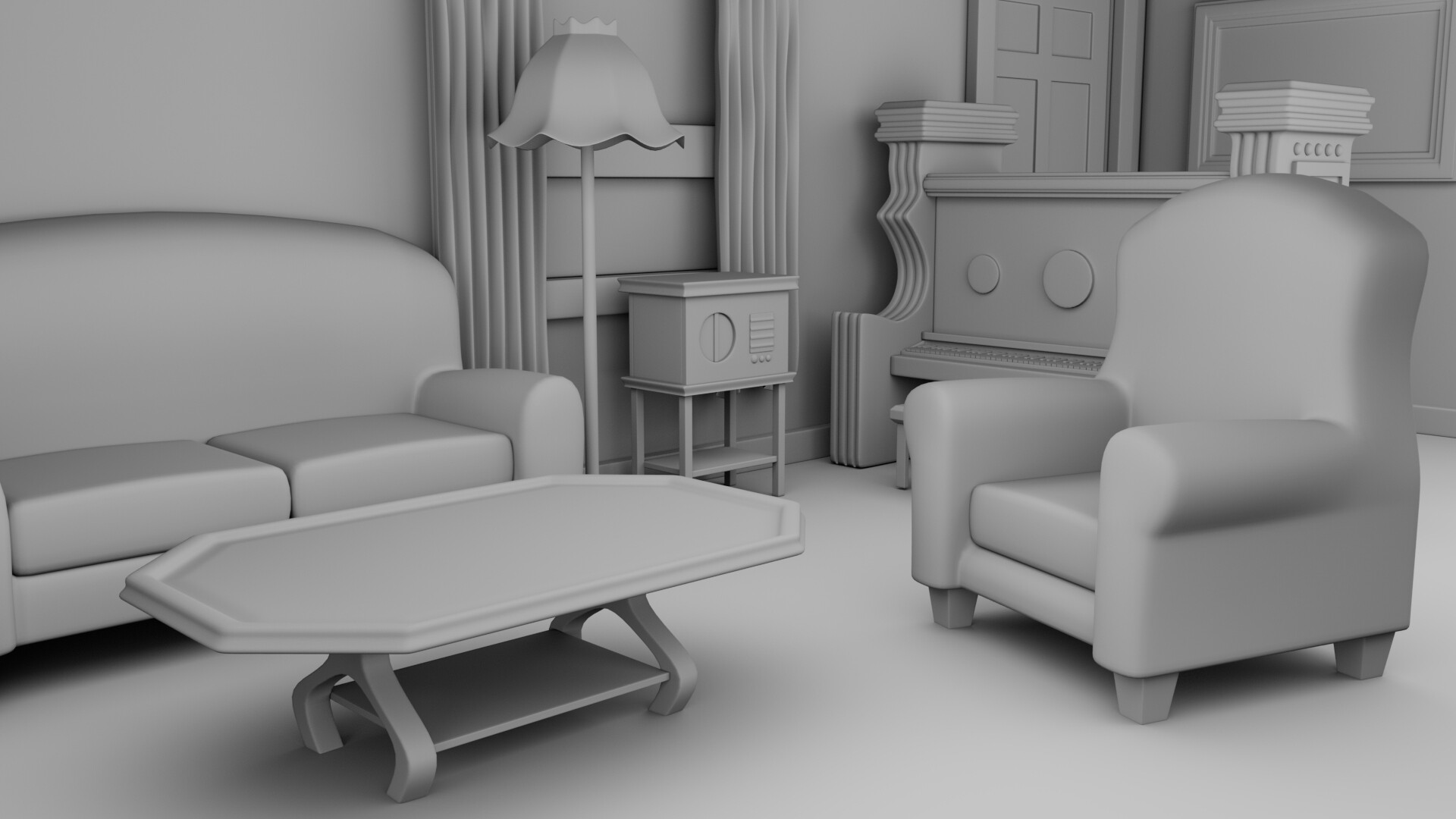 ArtStation - Family Home (Internship)