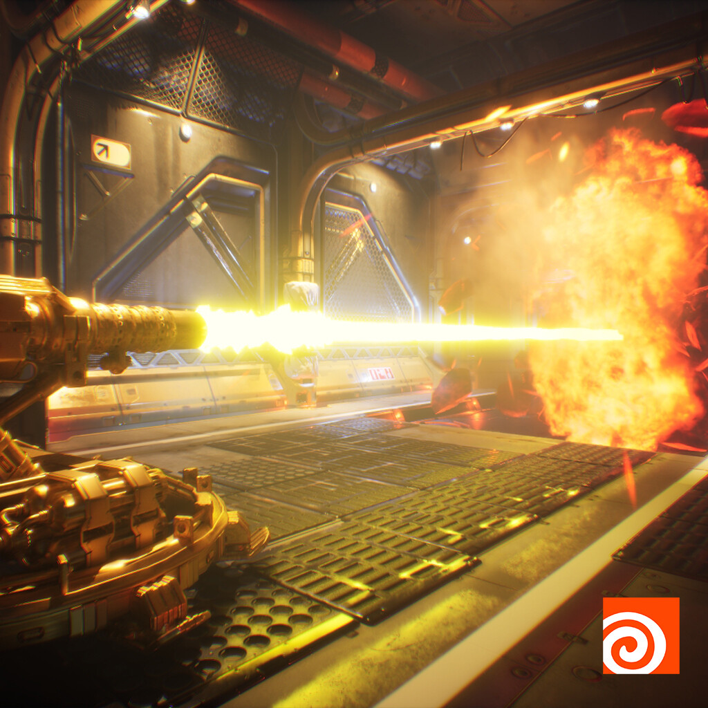 ArtStation - Laser Beam