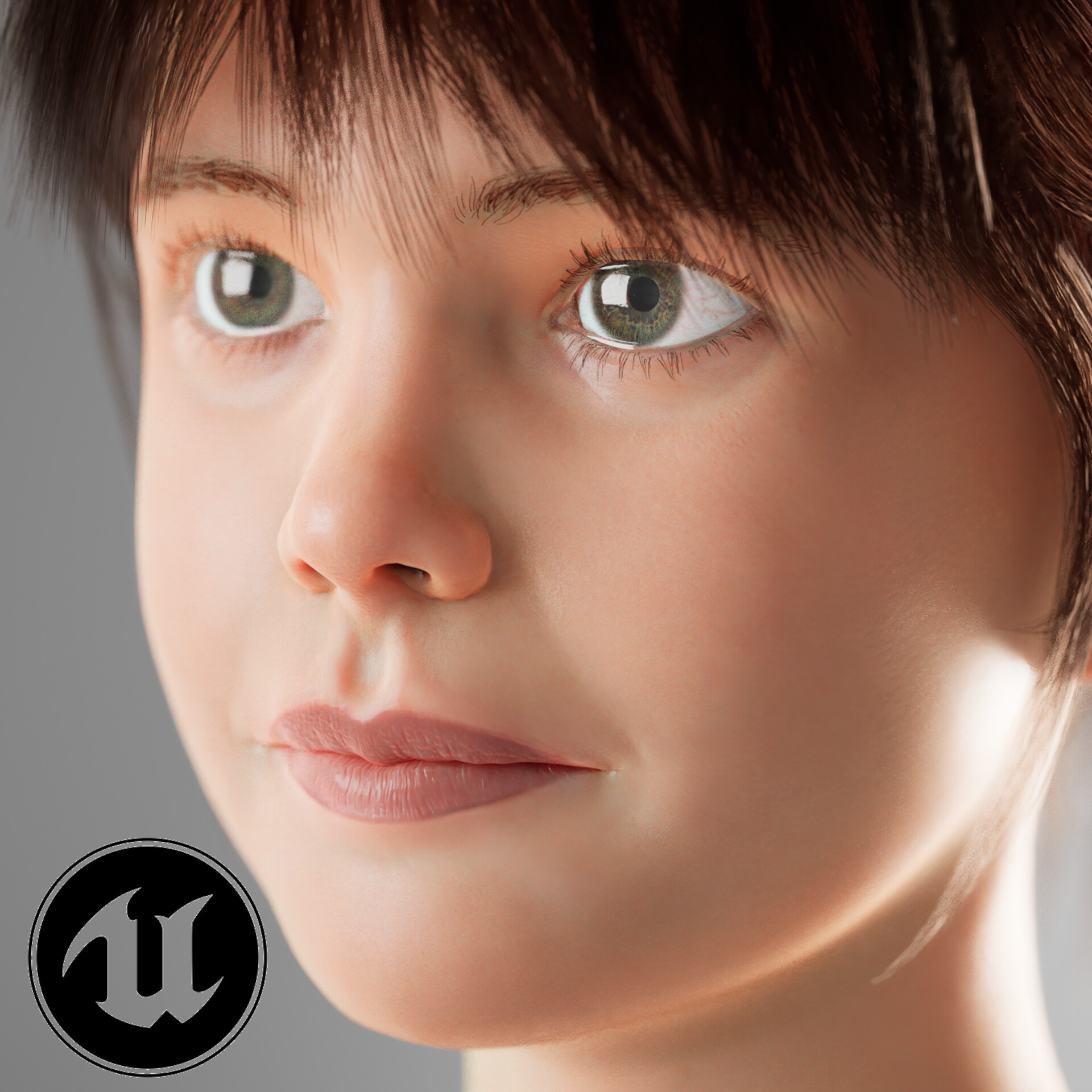 ArtStation - Kid real time CG double