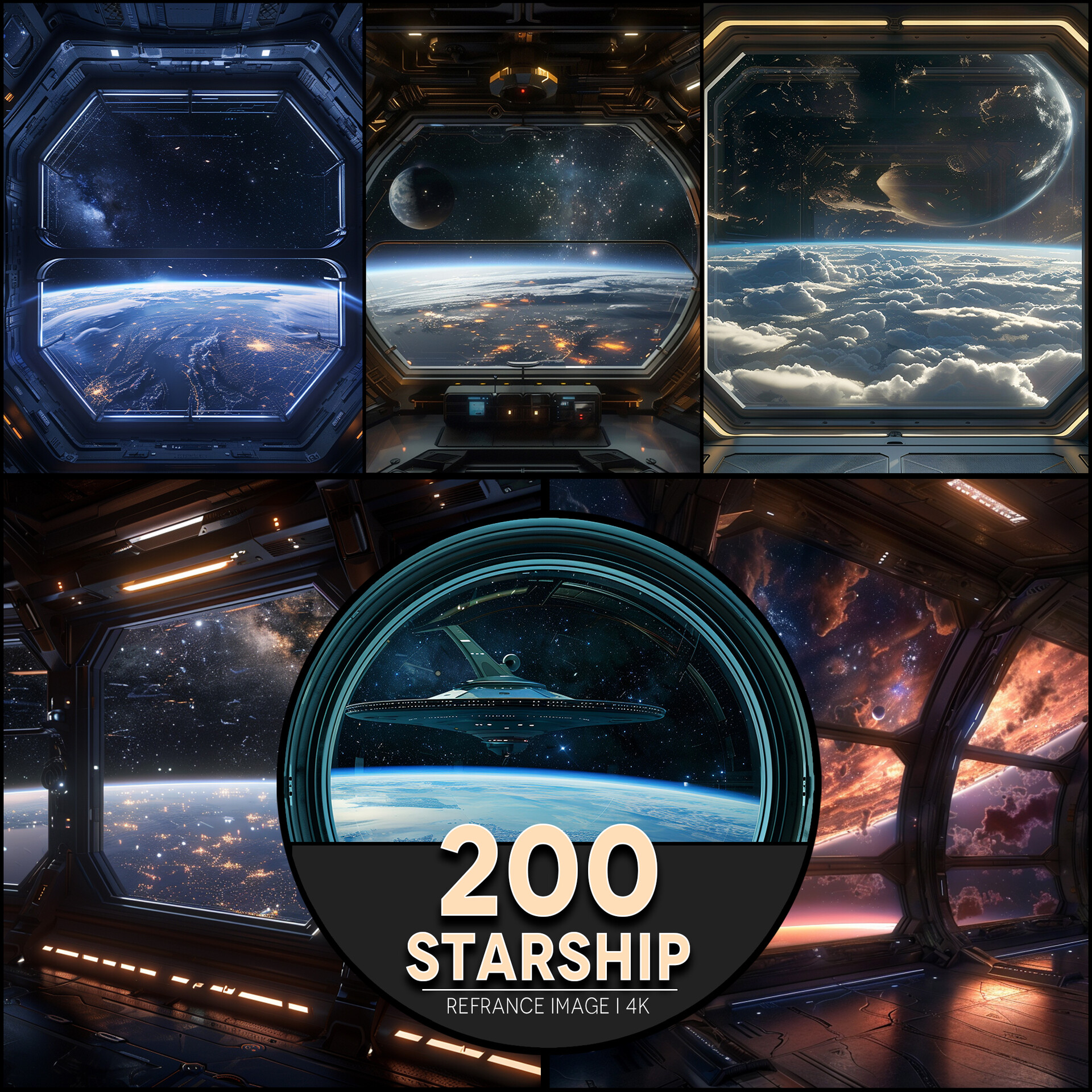 ArtStation - Starship 4K Reference/Concept Images