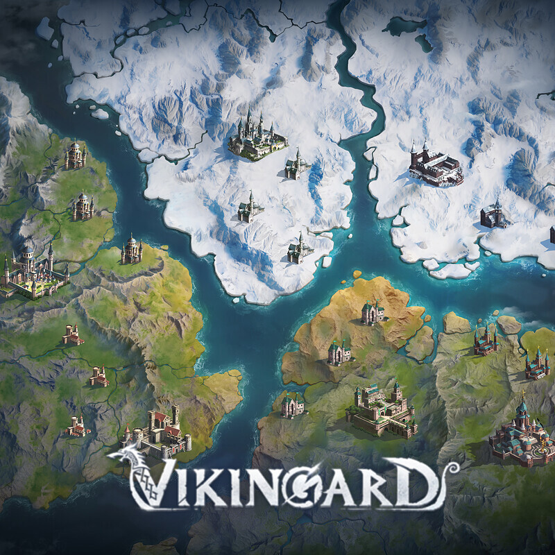 ArtStation - Level World Map