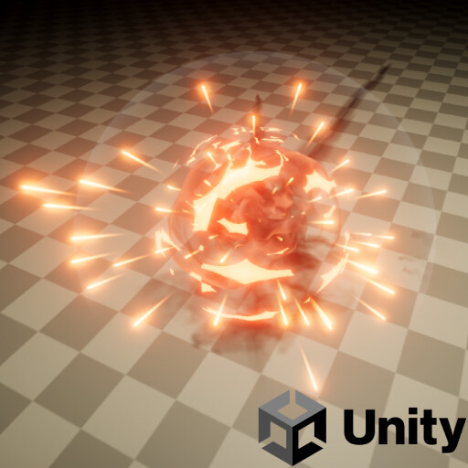 ArtStation - Stylized Fireball