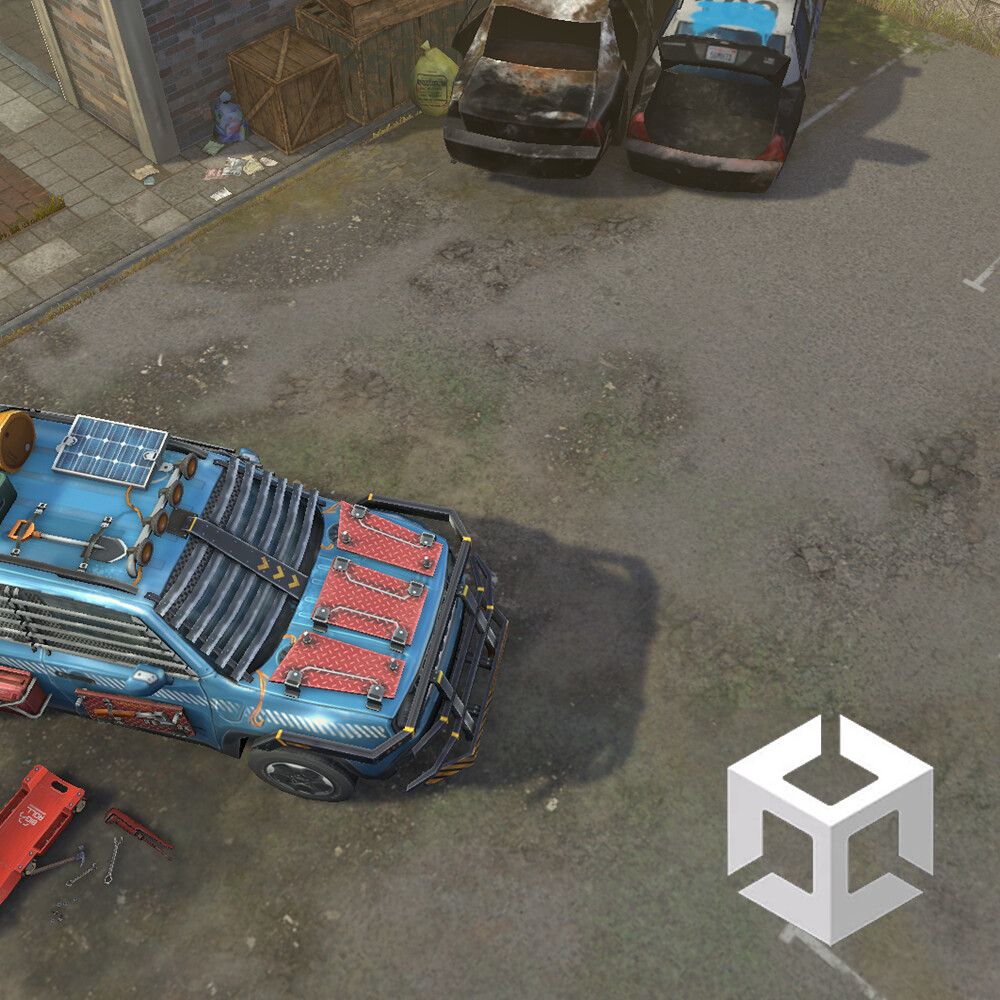 ArtStation - Police Department / Top-Down Mobile