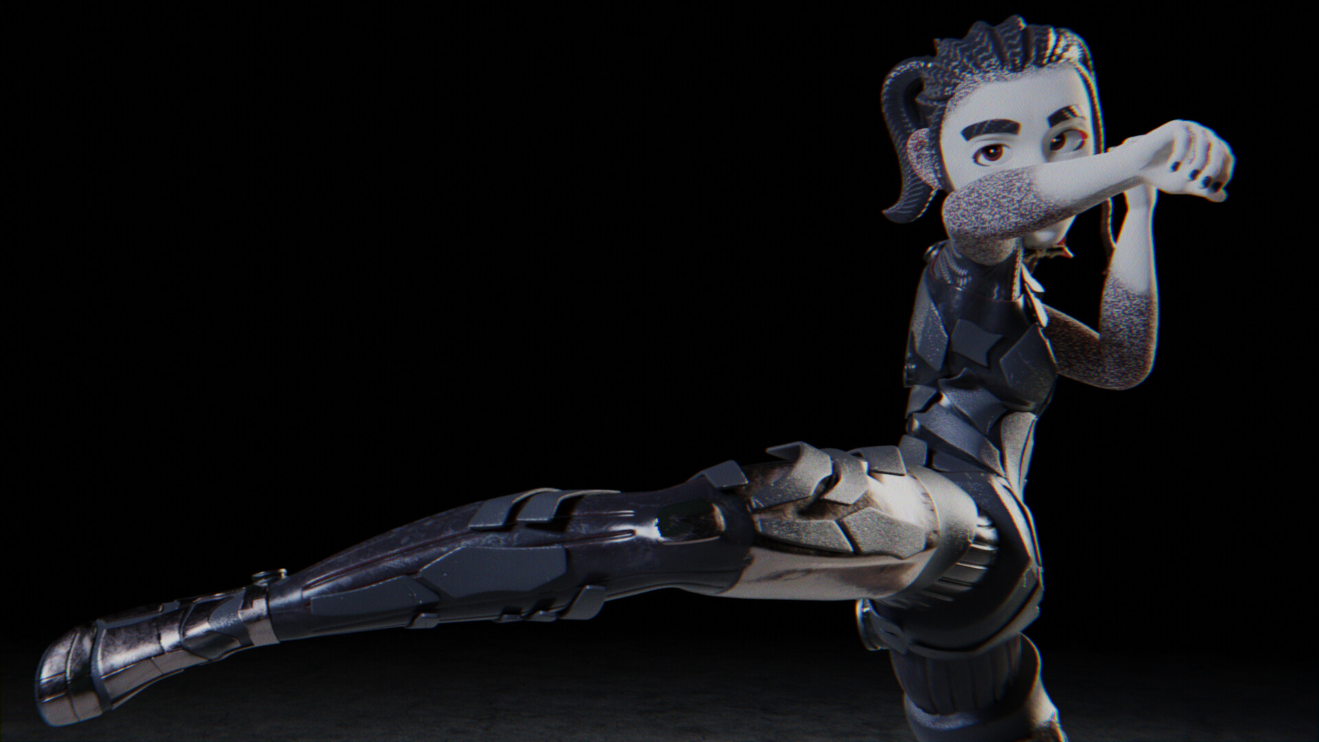 ArtStation - Animation fighting muay thai