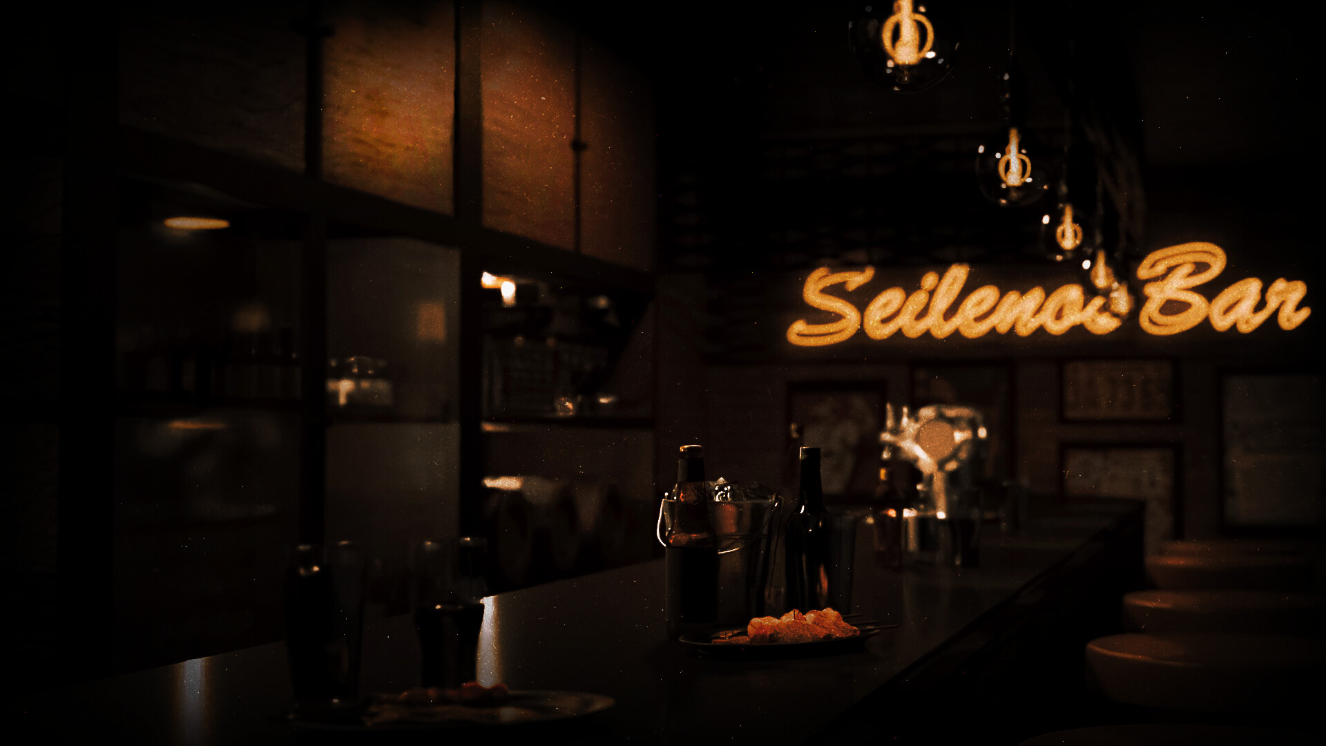 ArtStation - Seilenos Bar
