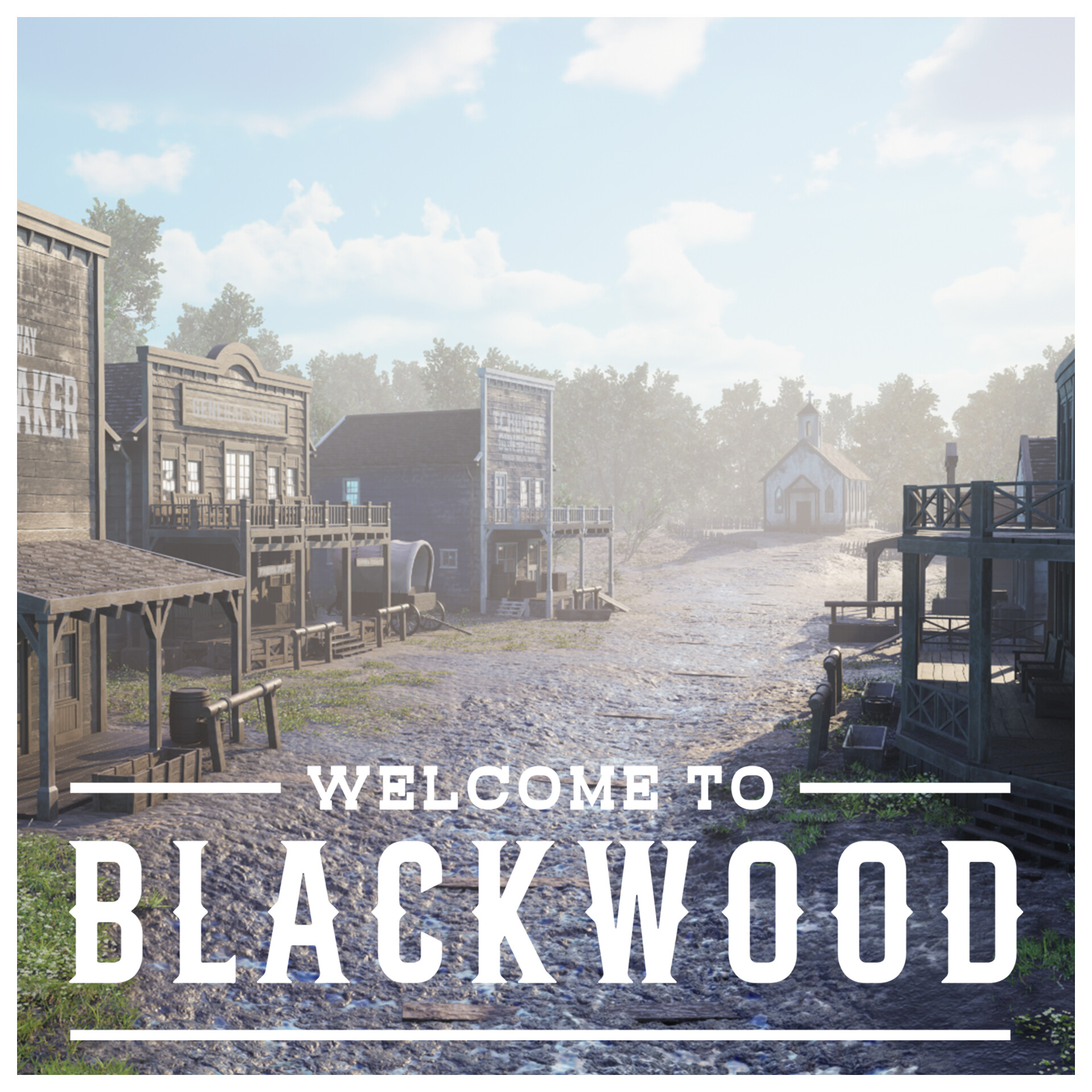 ArtStation - Welcome to Blackwood - WIP