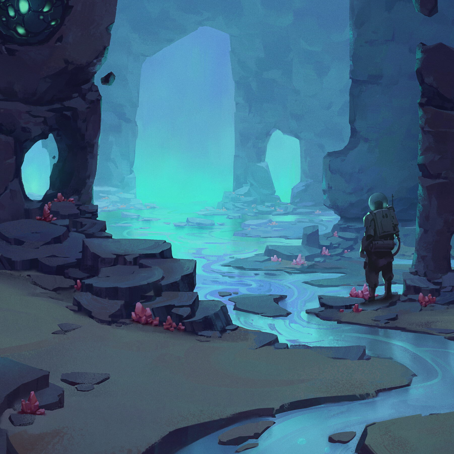 ArtStation - Toxic Cave