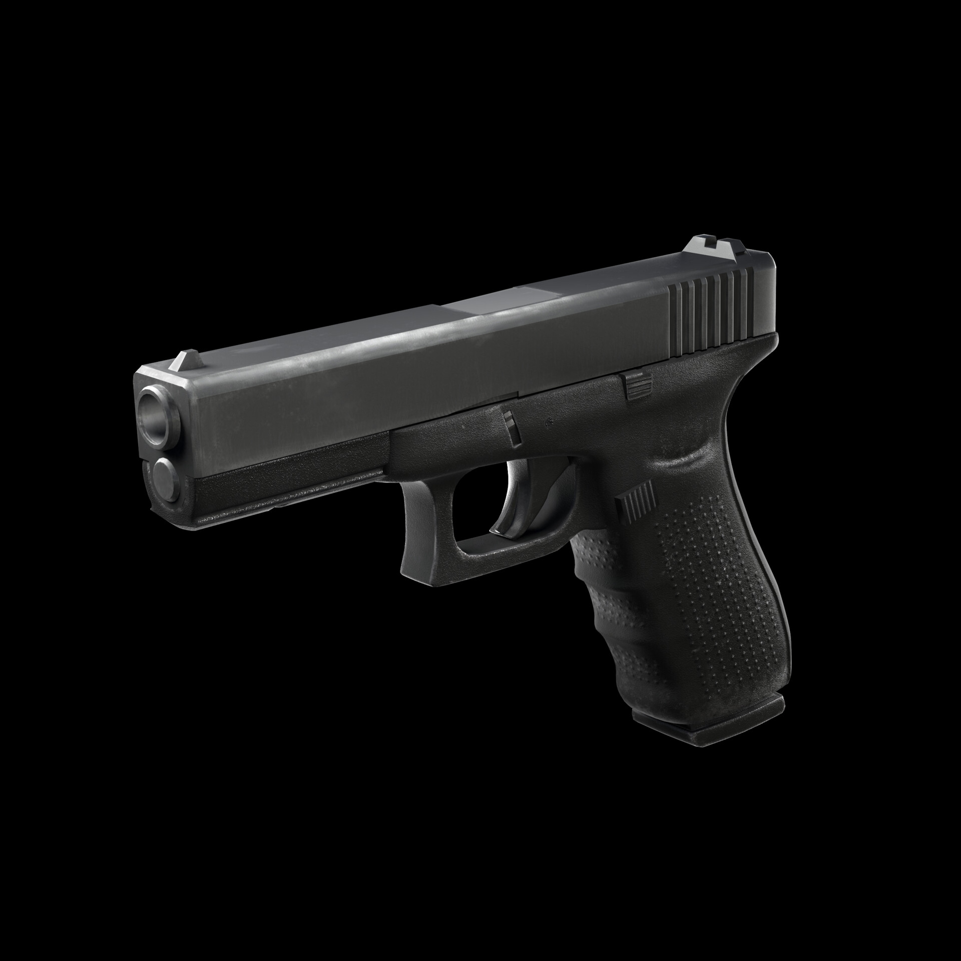 ArtStation - Gun - Glock