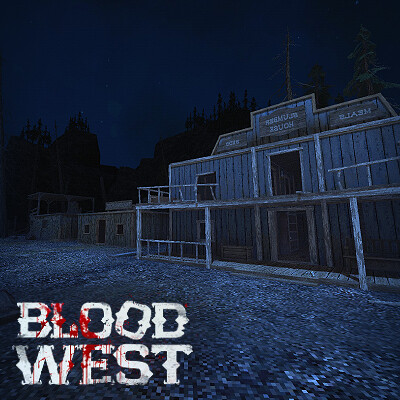 ArtStation - Blood West Mountains Map