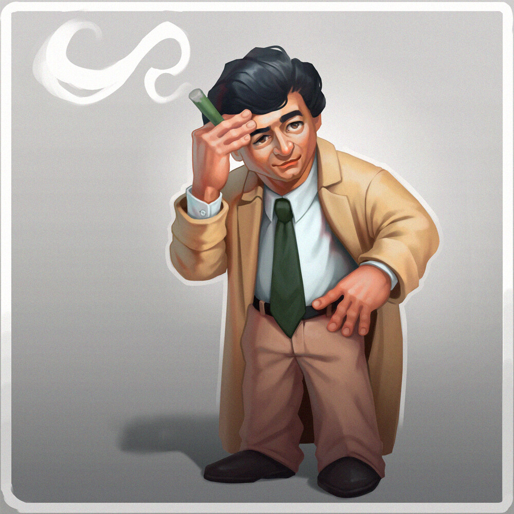 ArtStation - Lieutenant Columbo