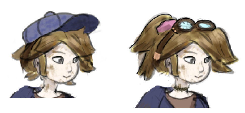 ArtStation - Emilia - Character design and modelling