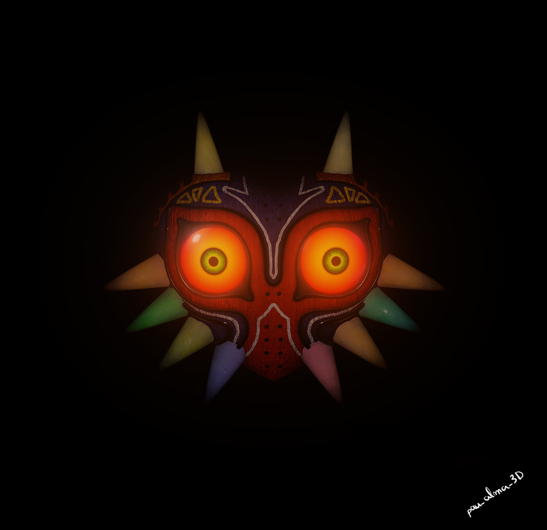ArtStation - Majora's Mask (From The Legend of Zelda series)