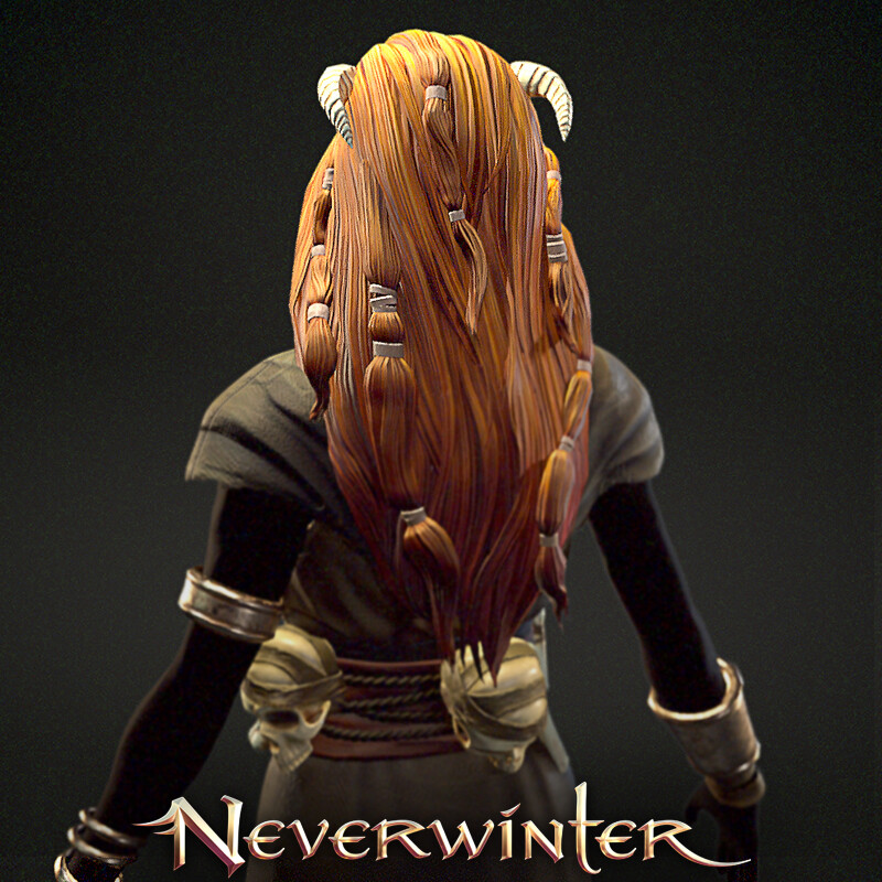 ArtStation - Neverwinter Online: Night Hag Outfit & Hair