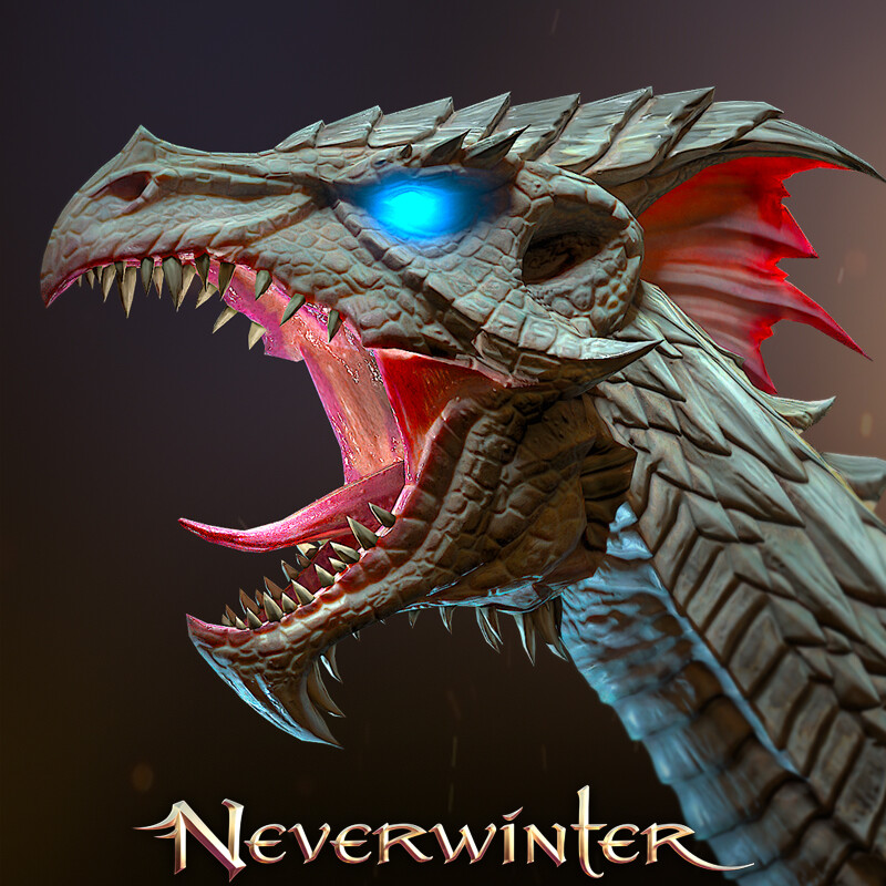 ArtStation - Neverwinter Online: White Dragon
