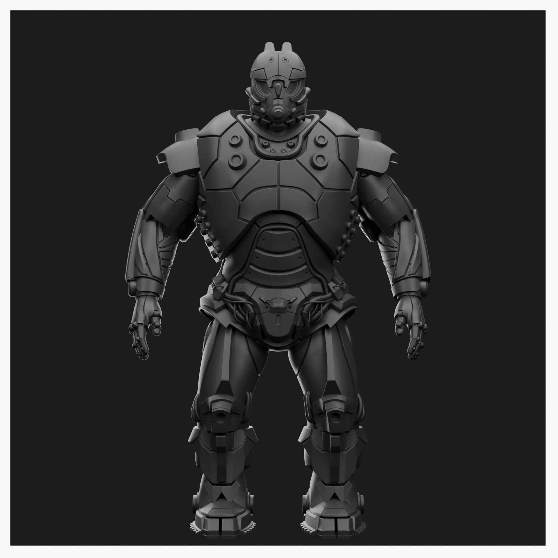 ArtStation - Male Robot 05 - MR05