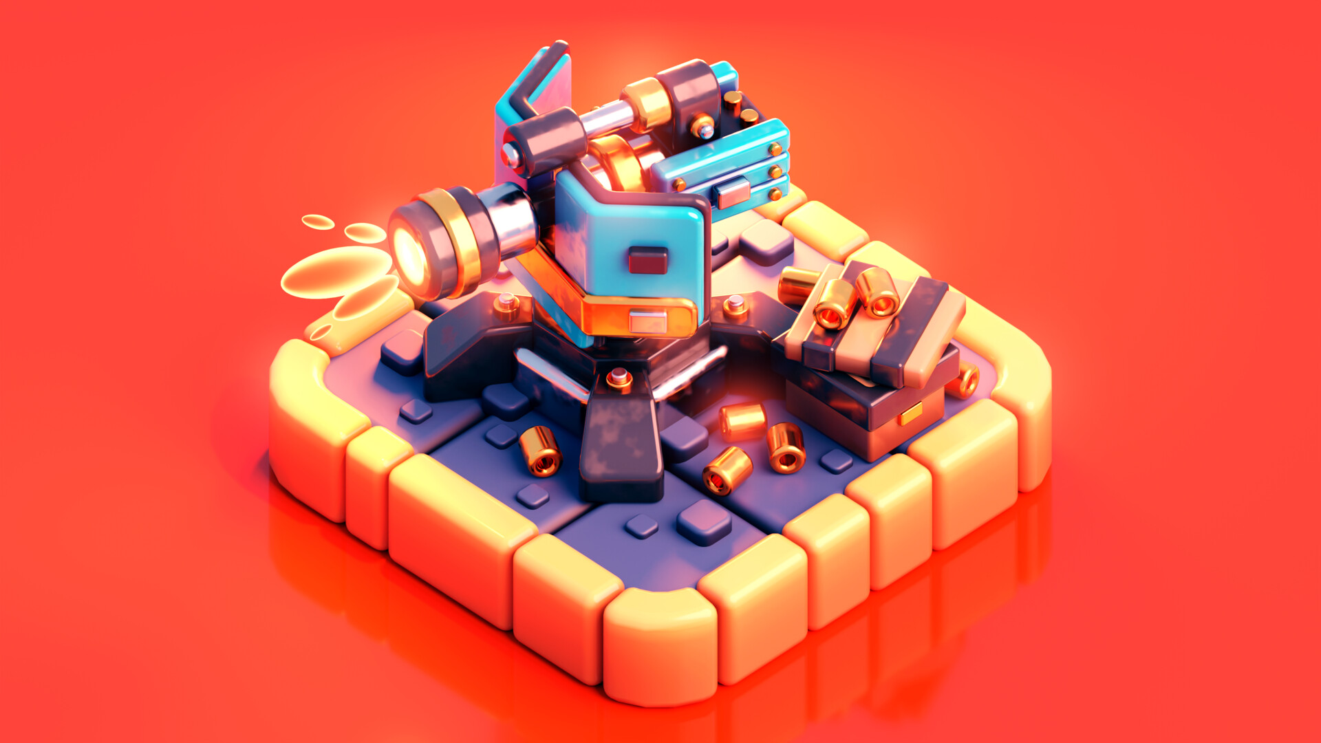 ArtStation - Machine Gun