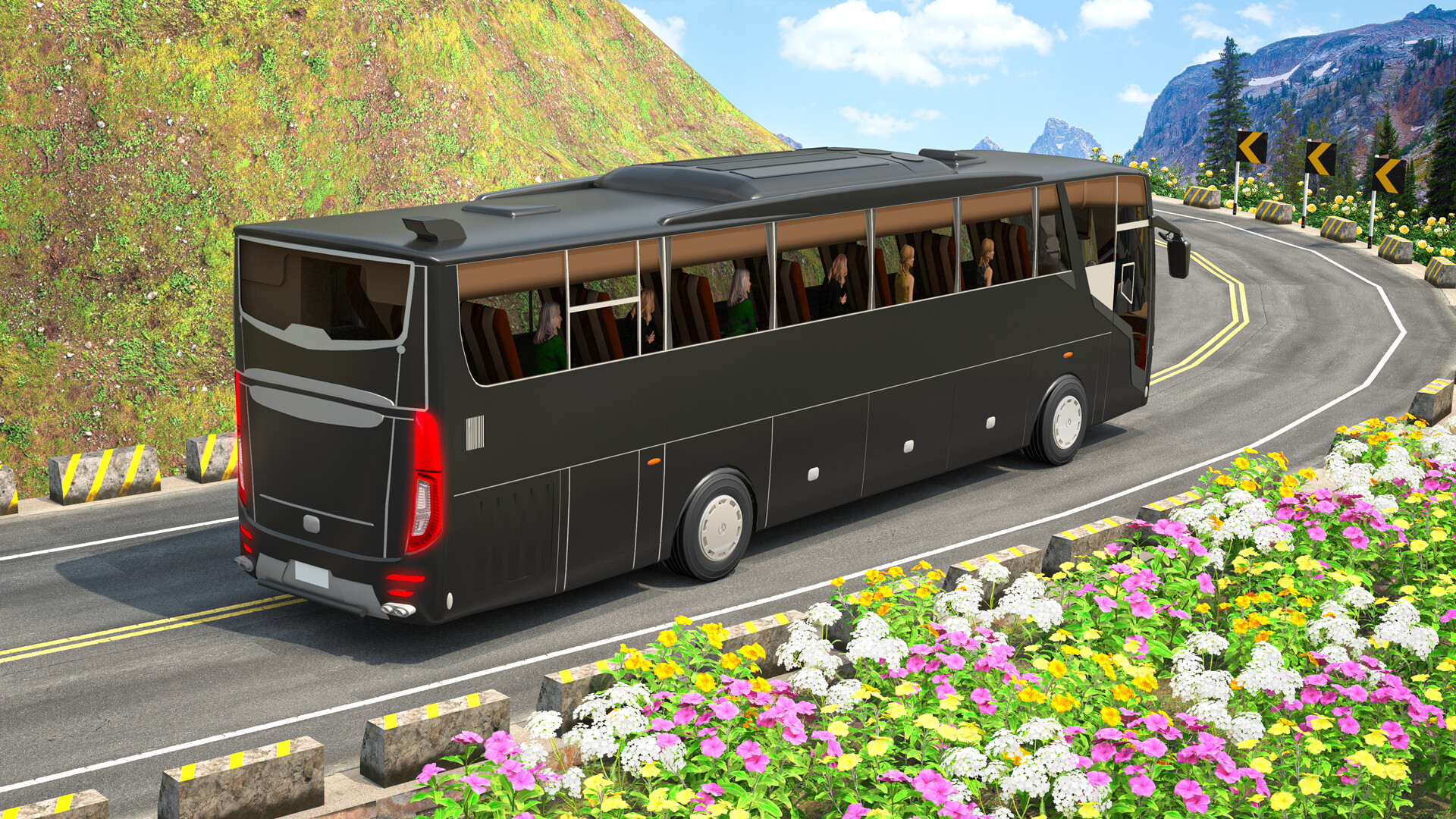 ArtStation - Bus Driving Simulator