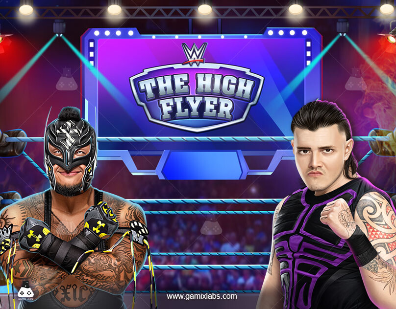 ArtStation - WWE Mens: Slot Theme Artwork and Animation