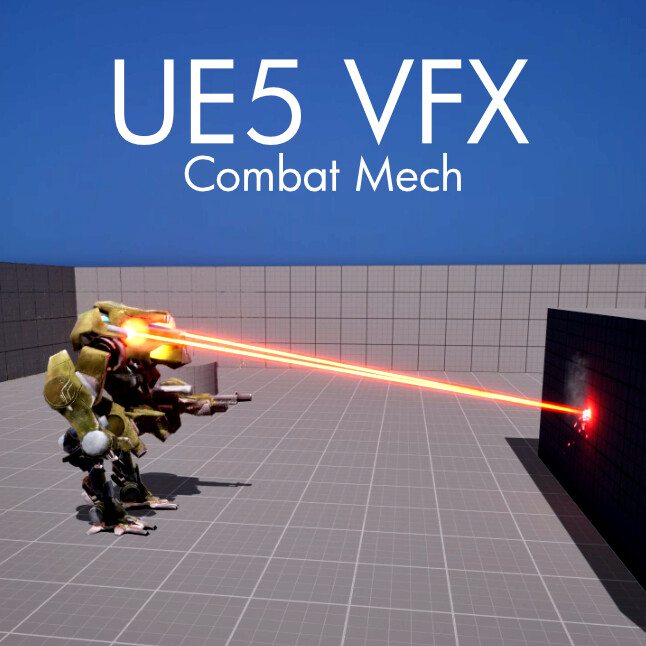 ArtStation - Combat Mech VFX