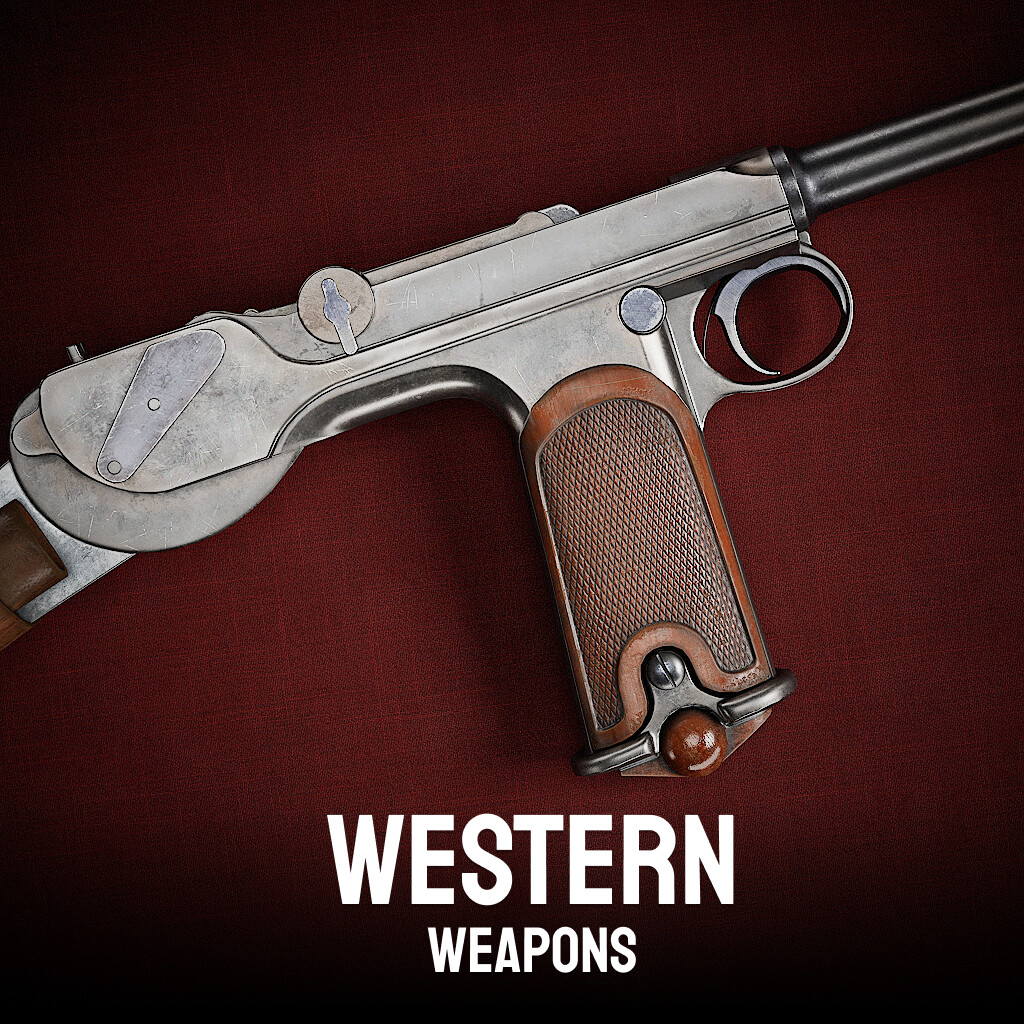ArtStation - WESTERN WEAPONS | BORCHARDT C93