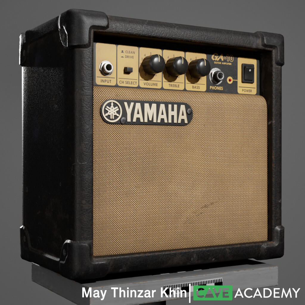 ArtStation - Yamaha Amplifier