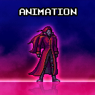 ArtStation - Animations For "Cybertrash STATYX"