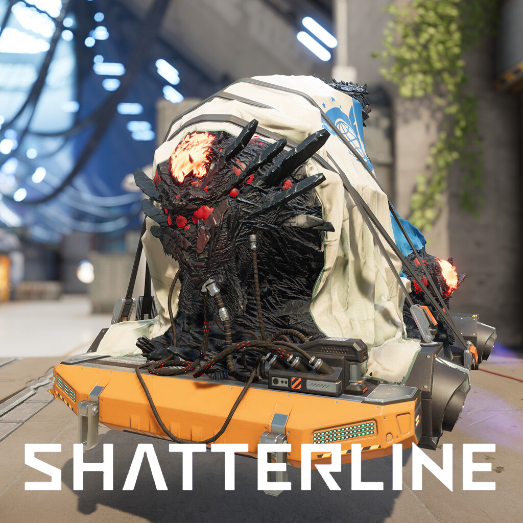 ArtStation - Shatterline - Crystalline platform "Gnitka" V1