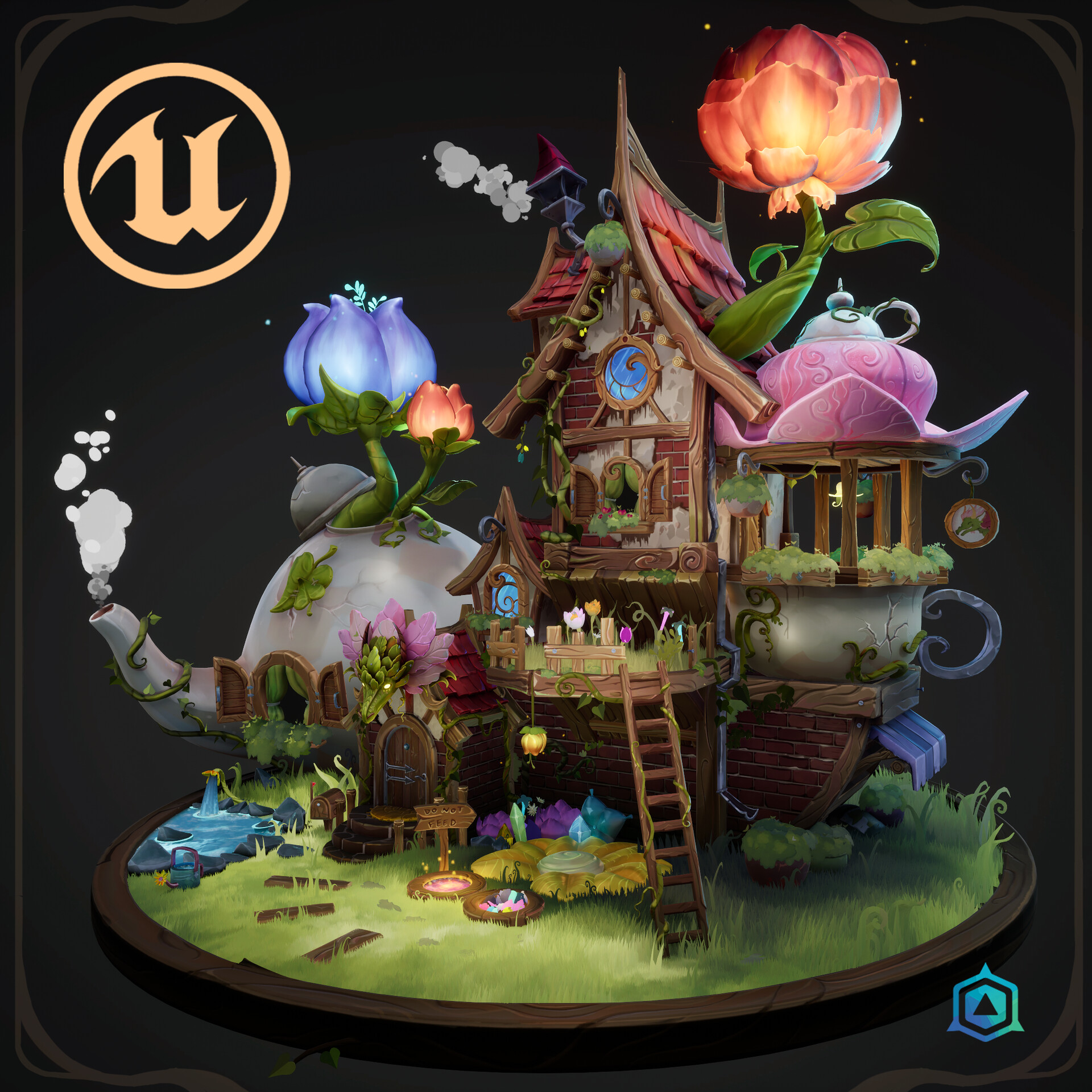 ArtStation - Gnome House