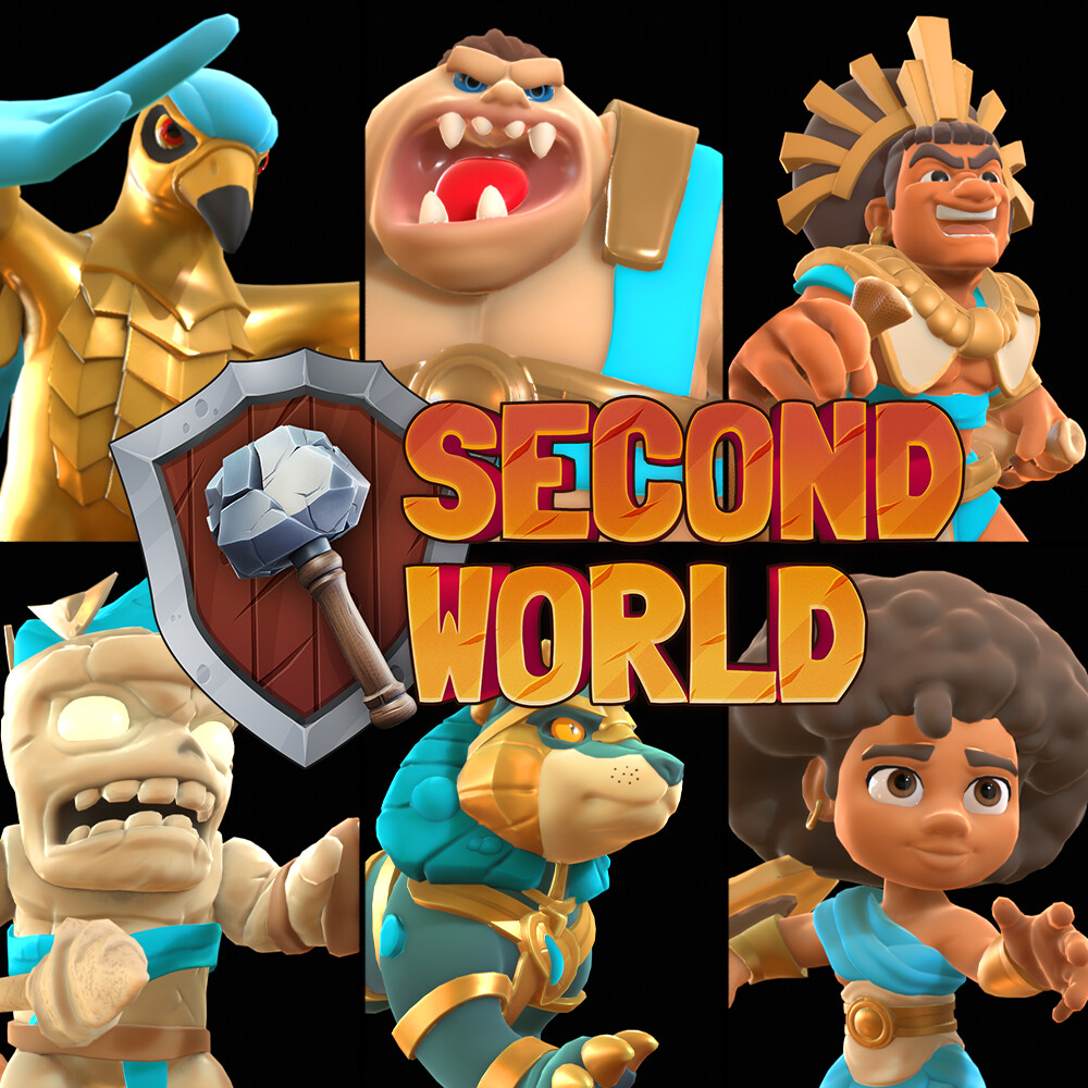 ArtStation - Second World - Second Era Combat Units