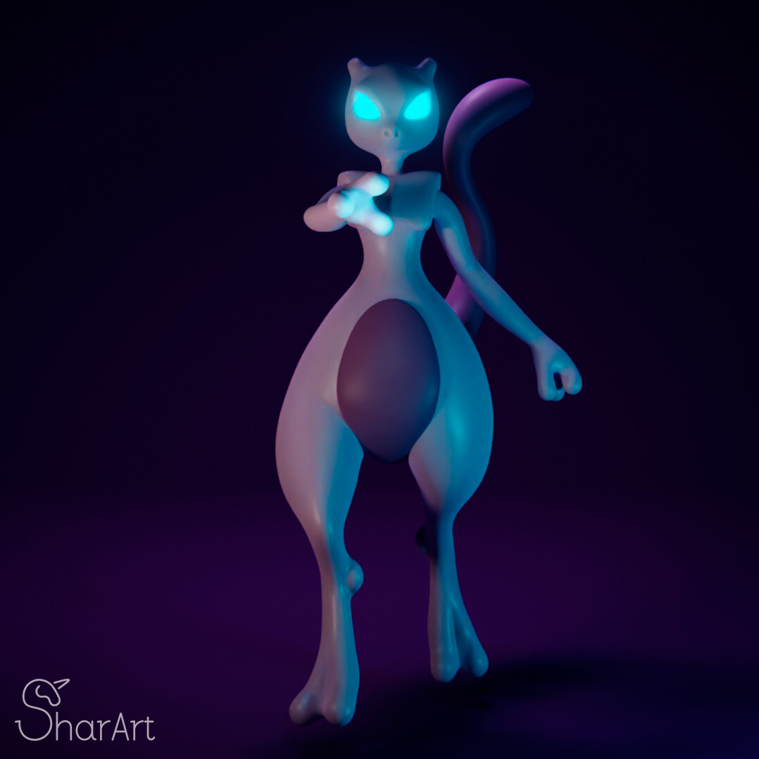 ArtStation - Mewtwo 2024