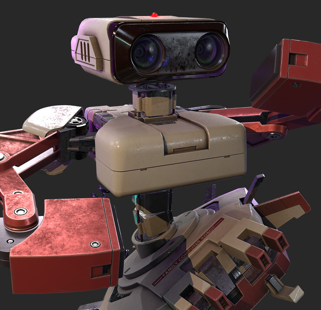 ArtStation - R.O.B. Nintendo - Famicom Version