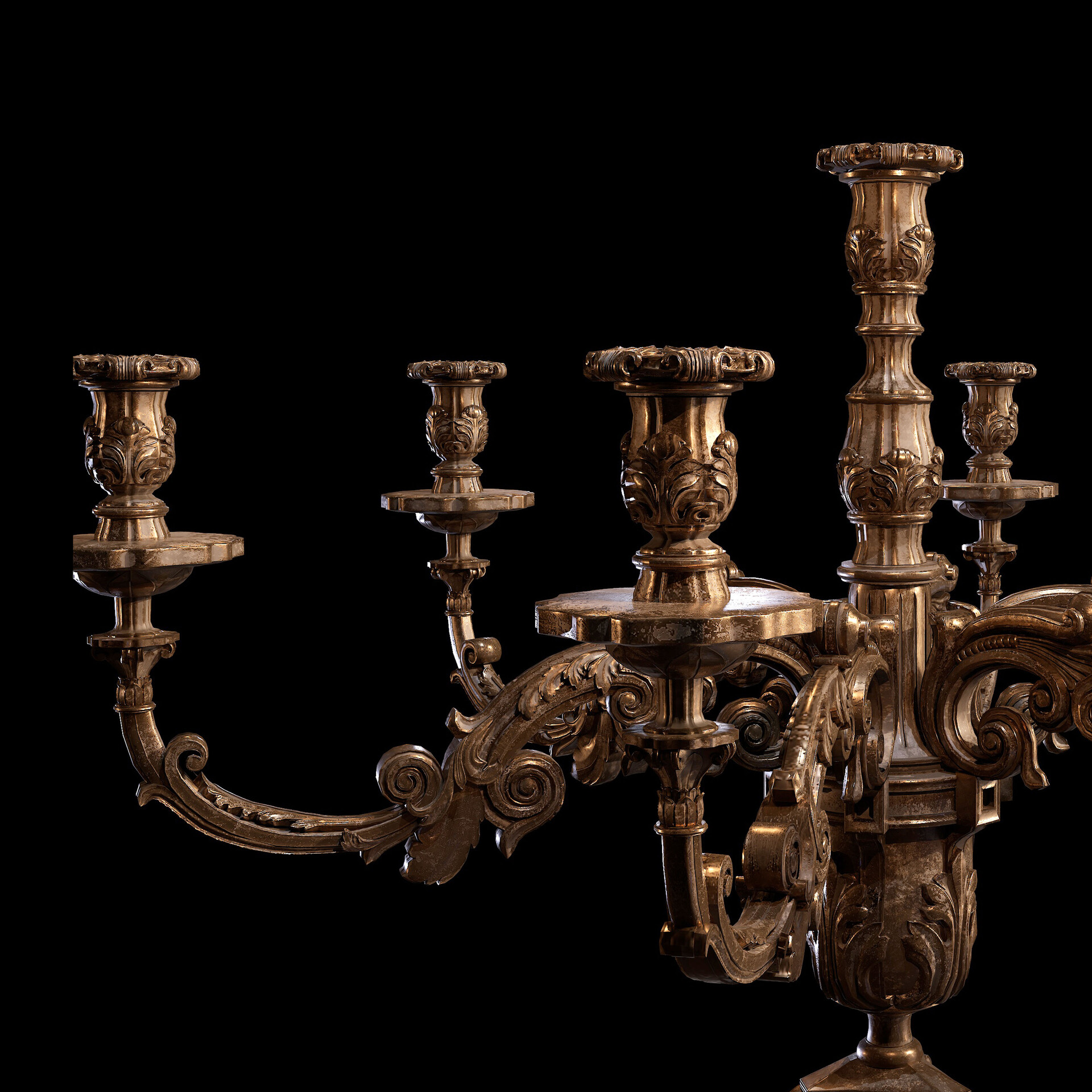 ArtStation - prop-candlestick