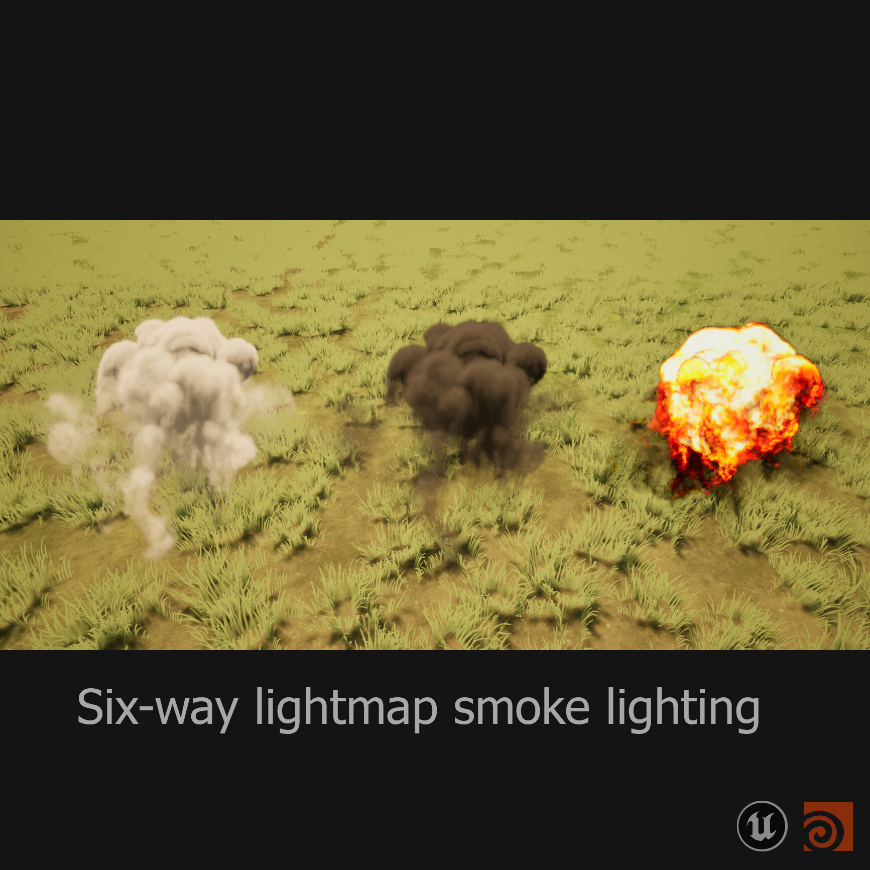 ArtStation - UE5 smoke shading