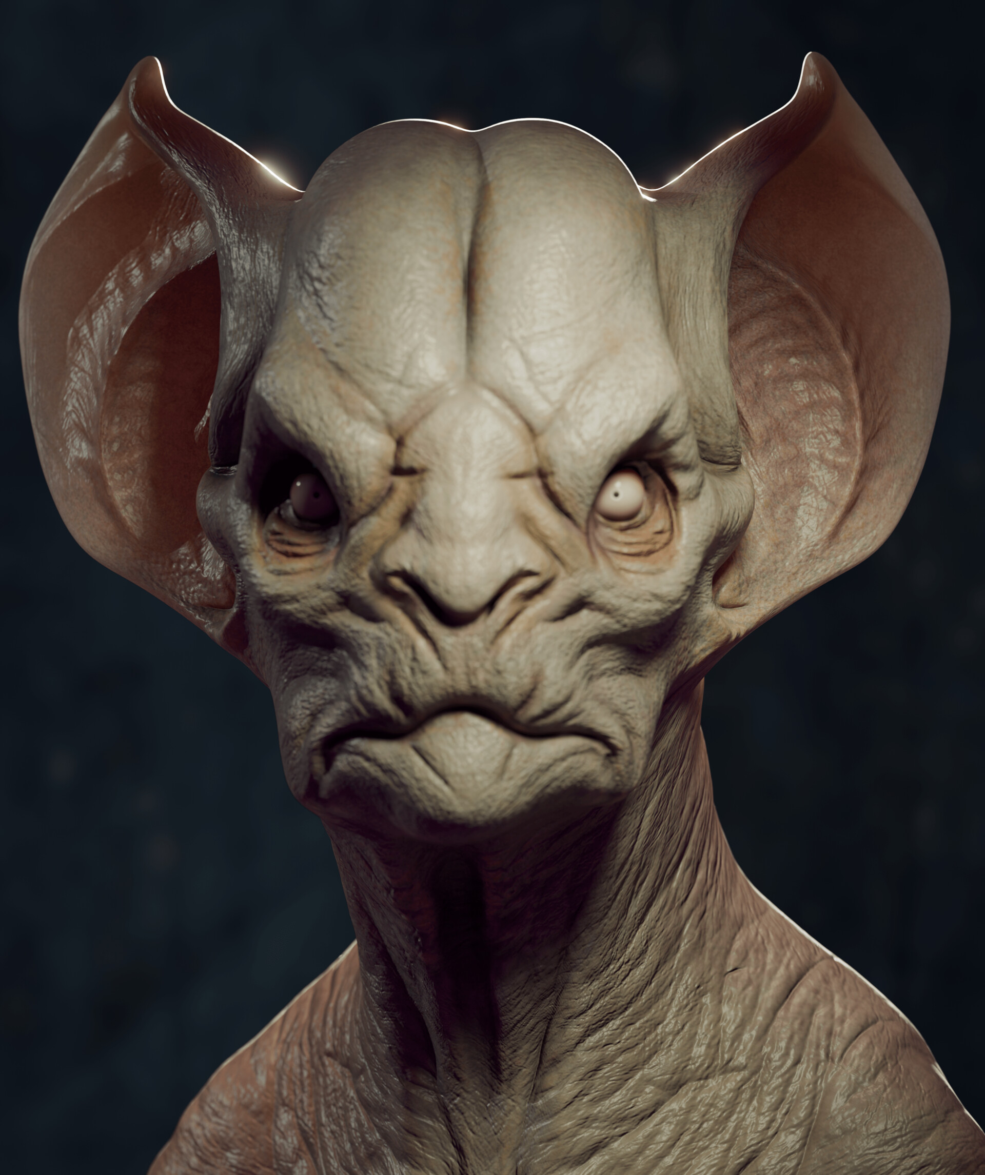 ArtStation - Bat creature/ Fan Art