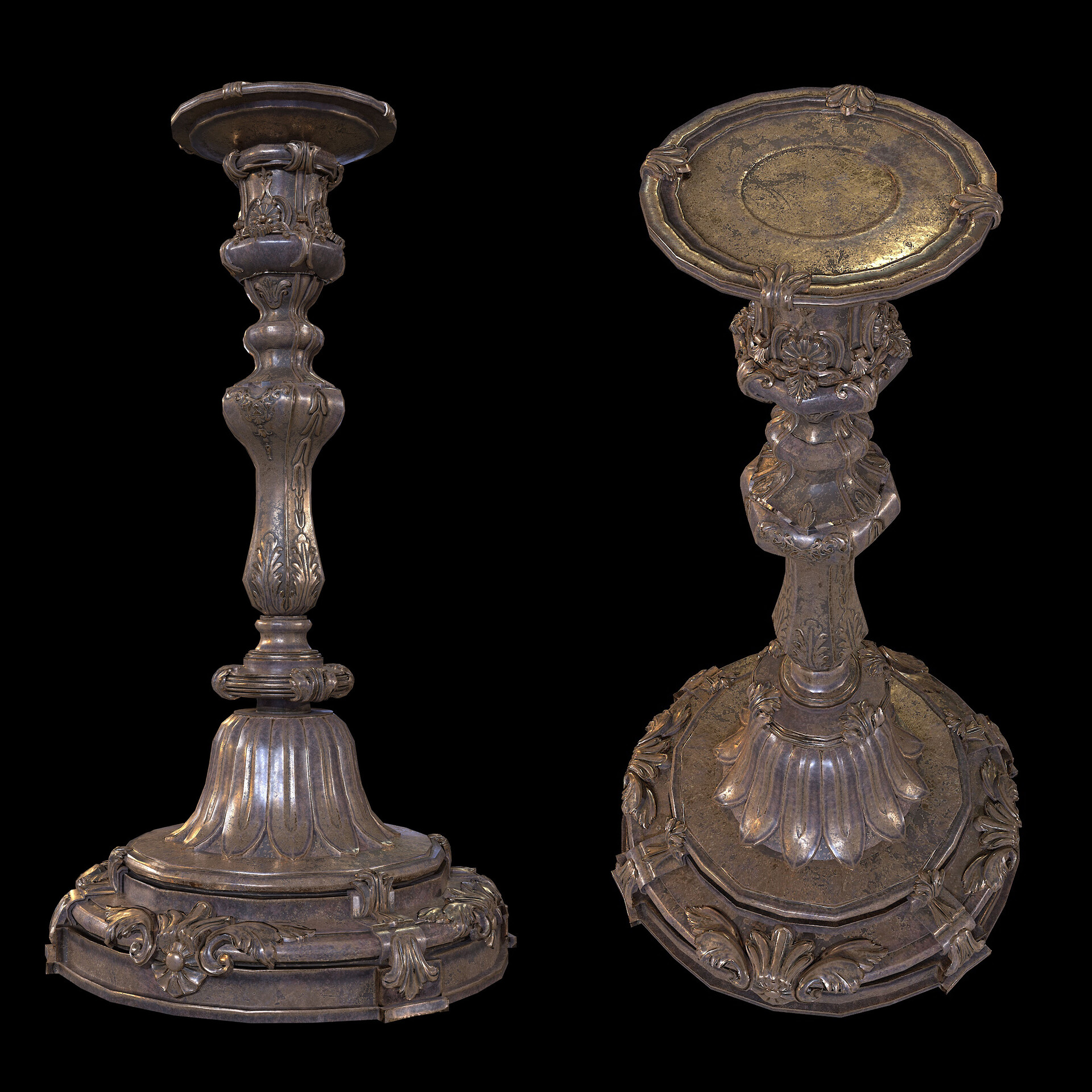 ArtStation - prop-candlestick