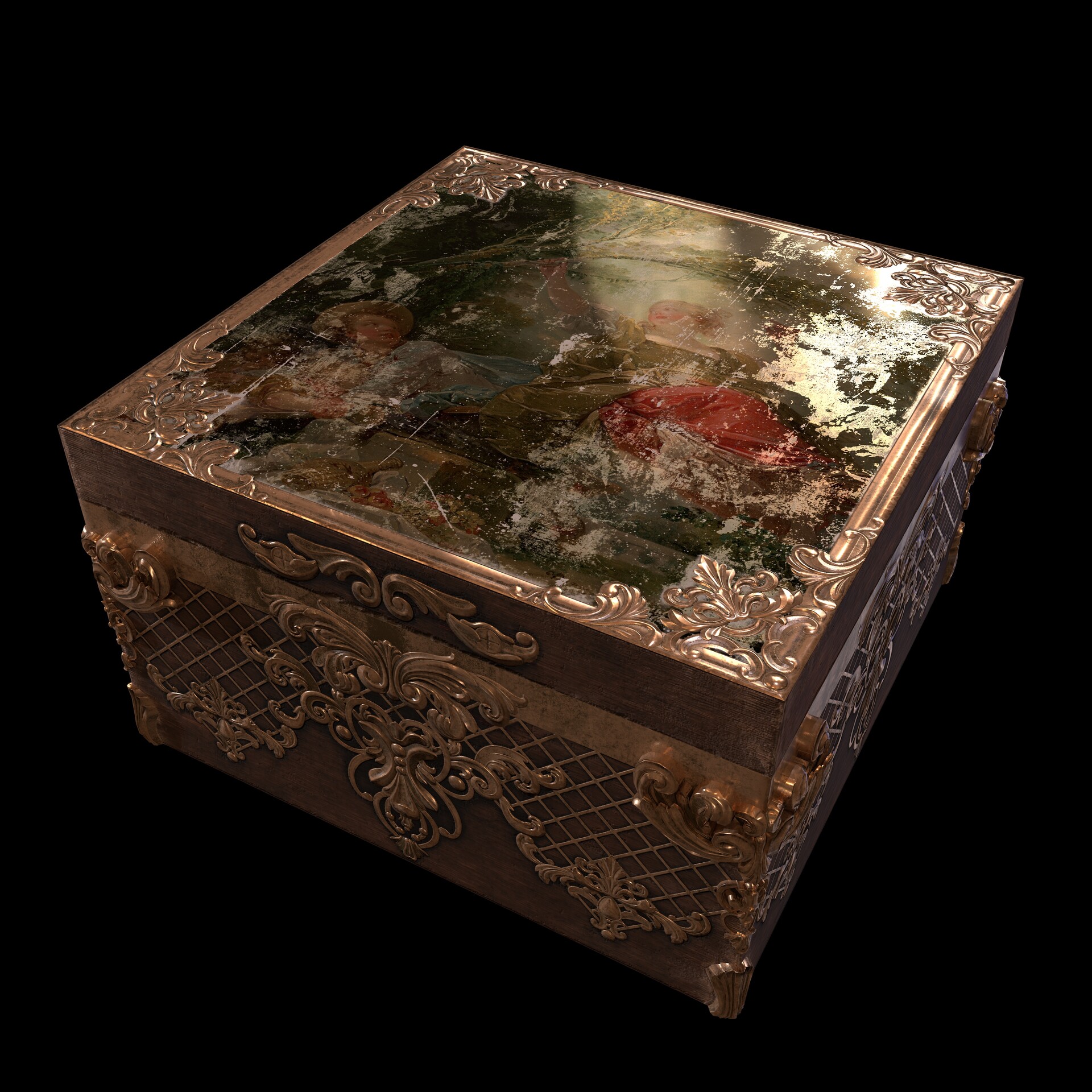 ArtStation - prop-jewelry box