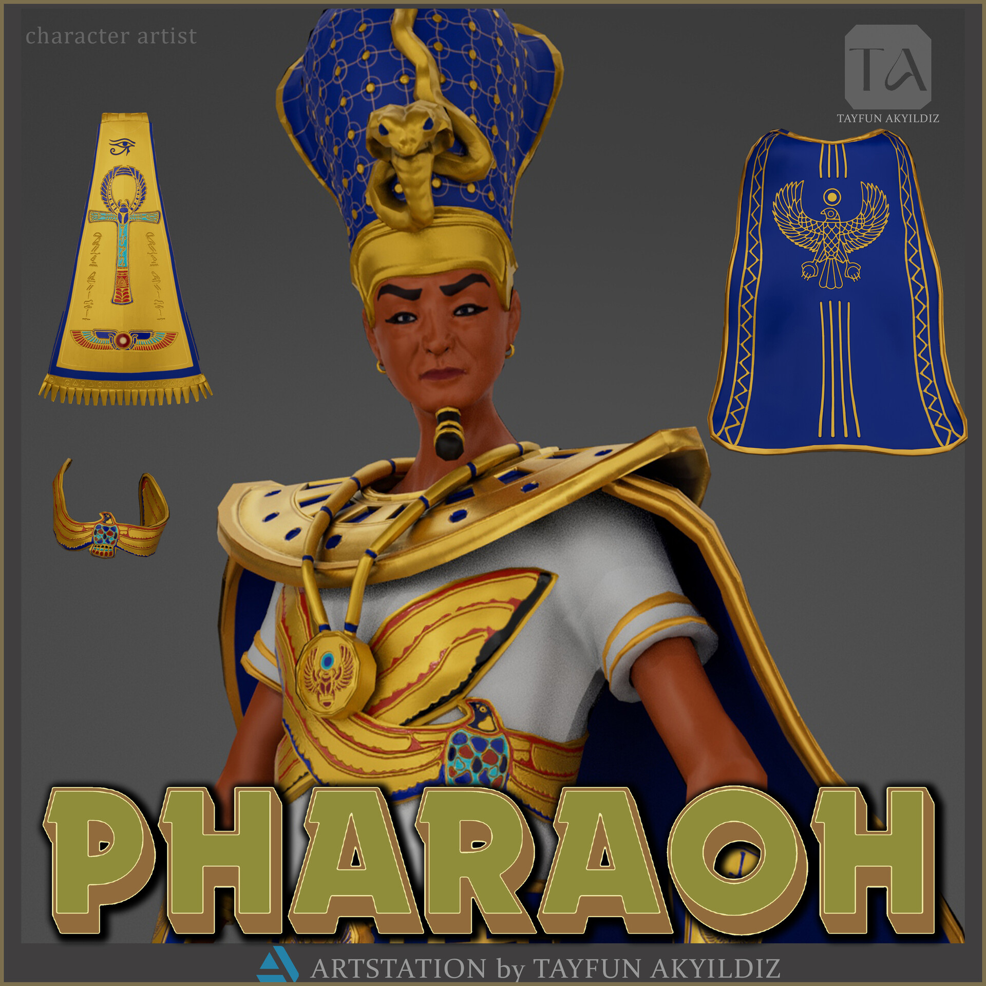 ArtStation - Ancient Egypt : Pharaoh