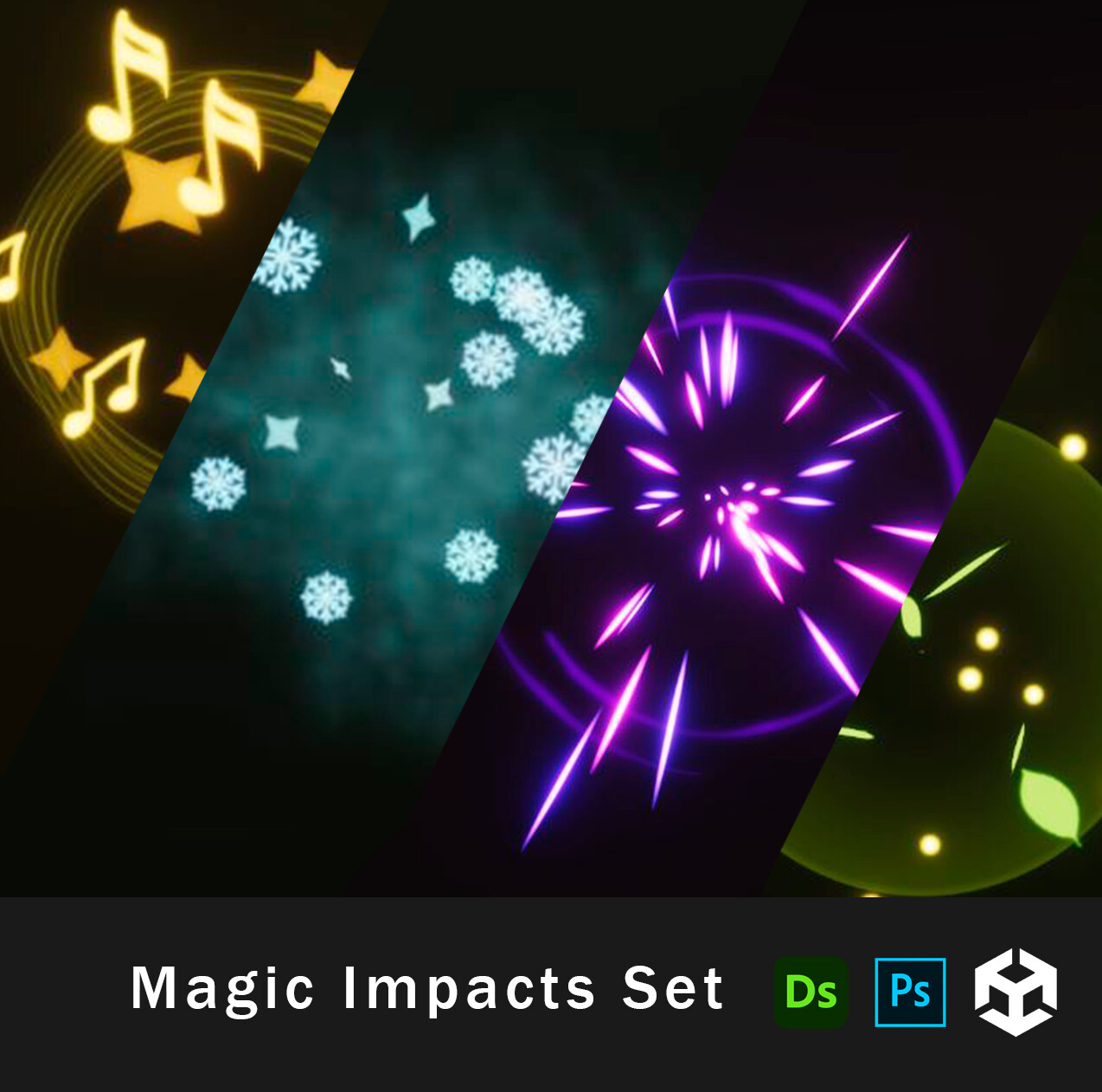 ArtStation - Magic Impacts Set - VFX