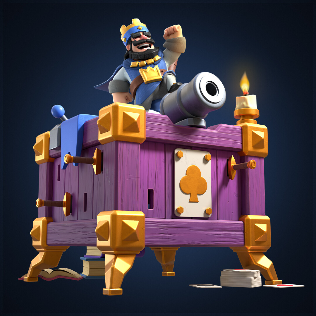 ArtStation - The Magic Boxes Tower Skin - Clash Royale Supercell Make